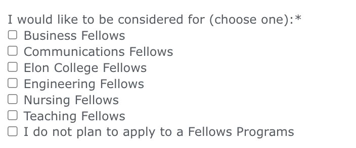 Merit-Based College Scholarships | Elon University