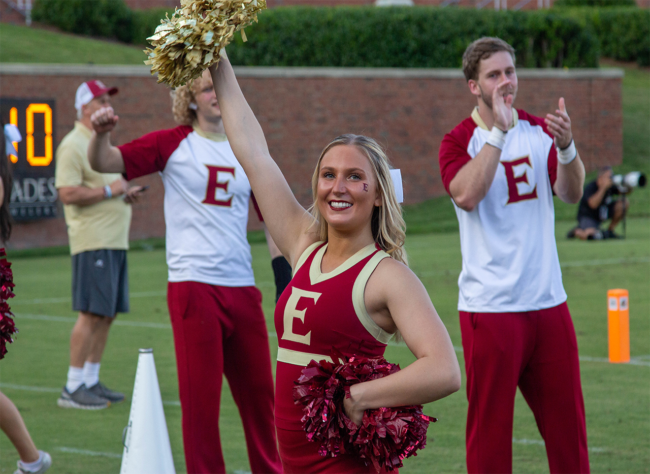 Support Elon Cheerleading With Aubrey Kocsis on Elon Day!