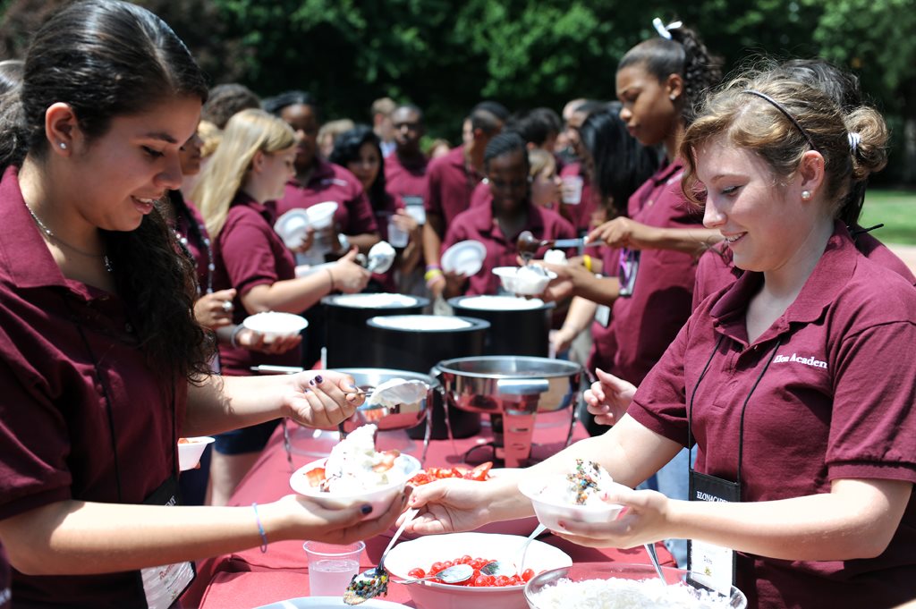 College Coffee welcomes Elon Academy scholars to campus | Today at Elon ...