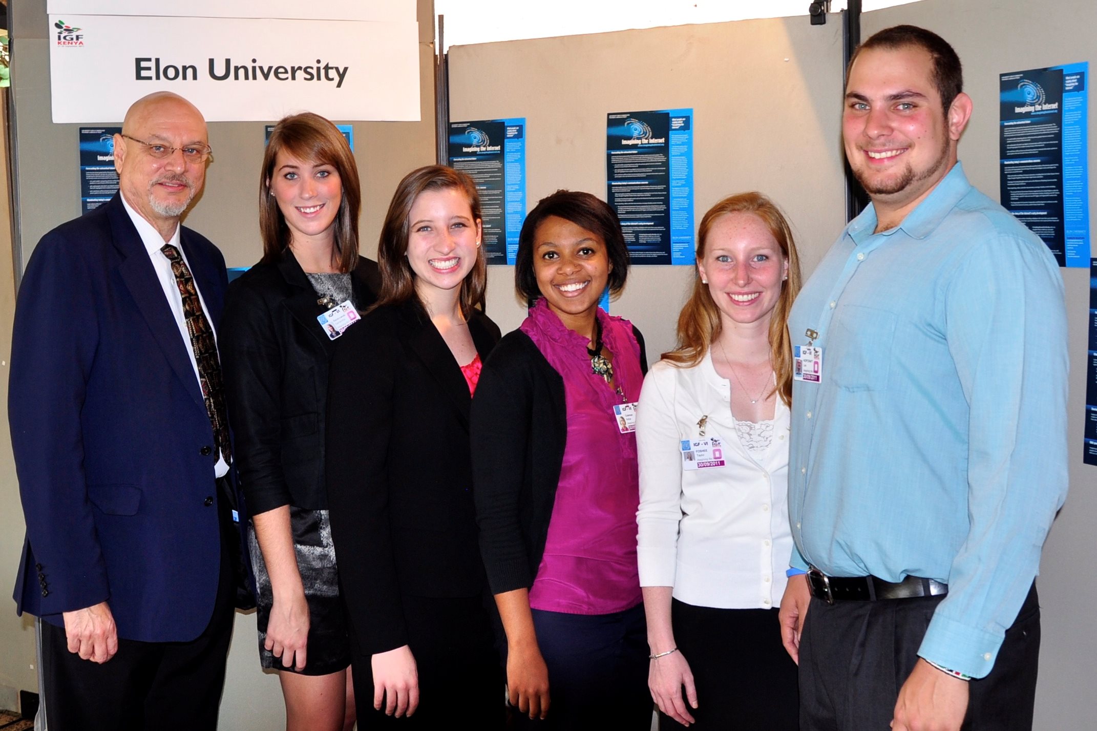 Elon communications team working in Kenya | Today at Elon | Elon University