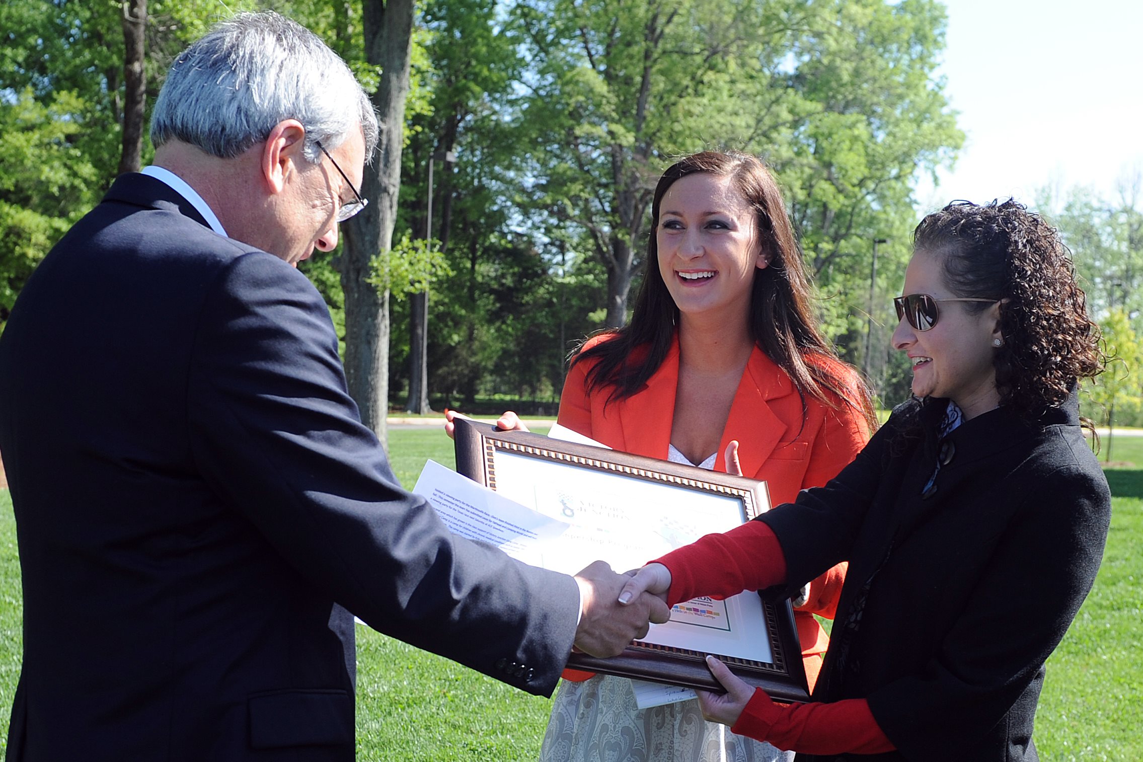 Tree planting honors NASCAR course benefactor | Today at Elon | Elon ...