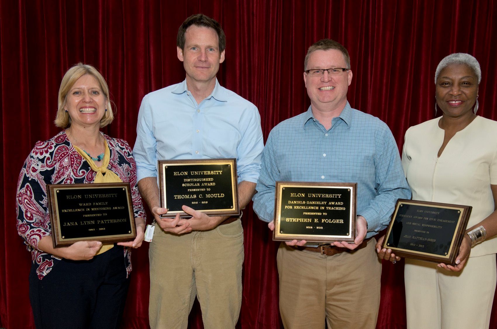 Faculty & staff honored at annual awards banquet | Today at Elon | Elon ...