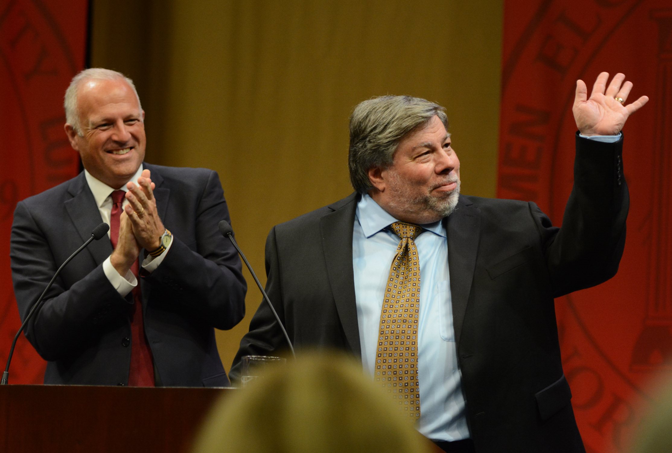 Apple co-founder headlines Fall Convocation | Today at Elon | Elon ...