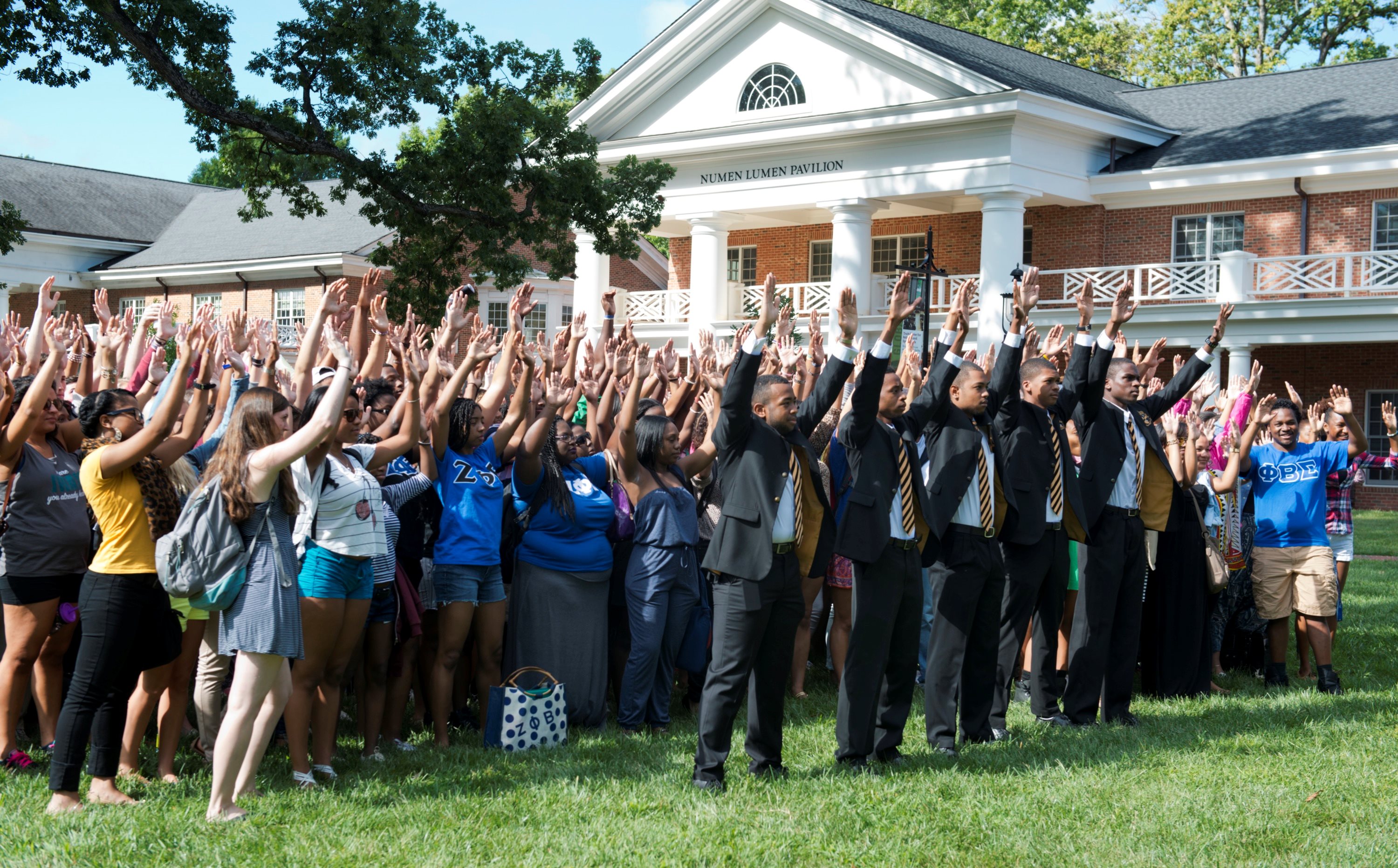 Students bring 'Hands Up, Don’t Shoot' movement to campus | Today at ...