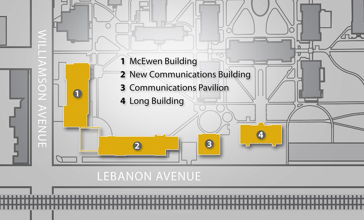 Dean shares site plan, animation for School of Communications expansion ...