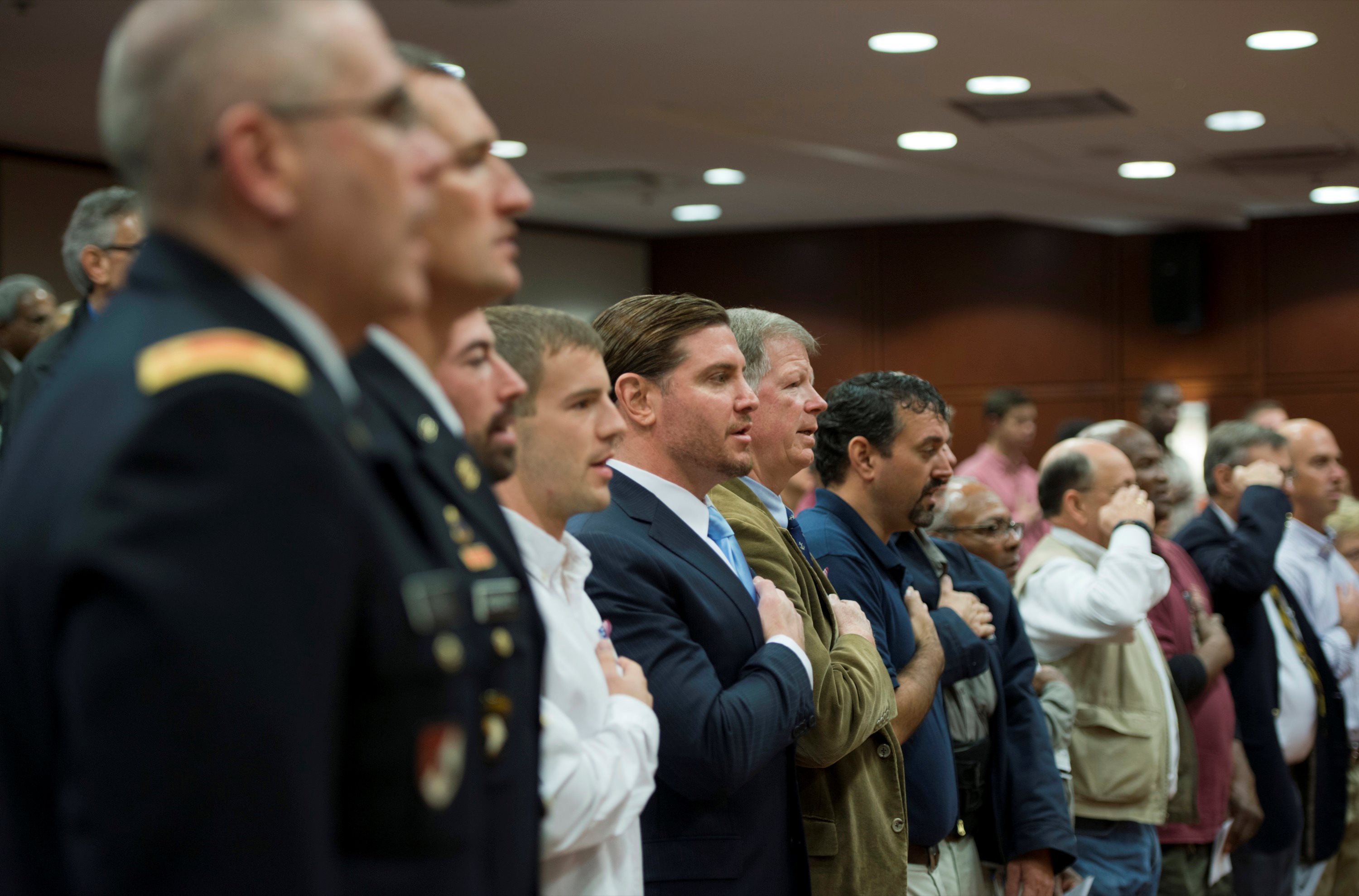 Military veterans honored during campus remembrance ceremony | Today at ...