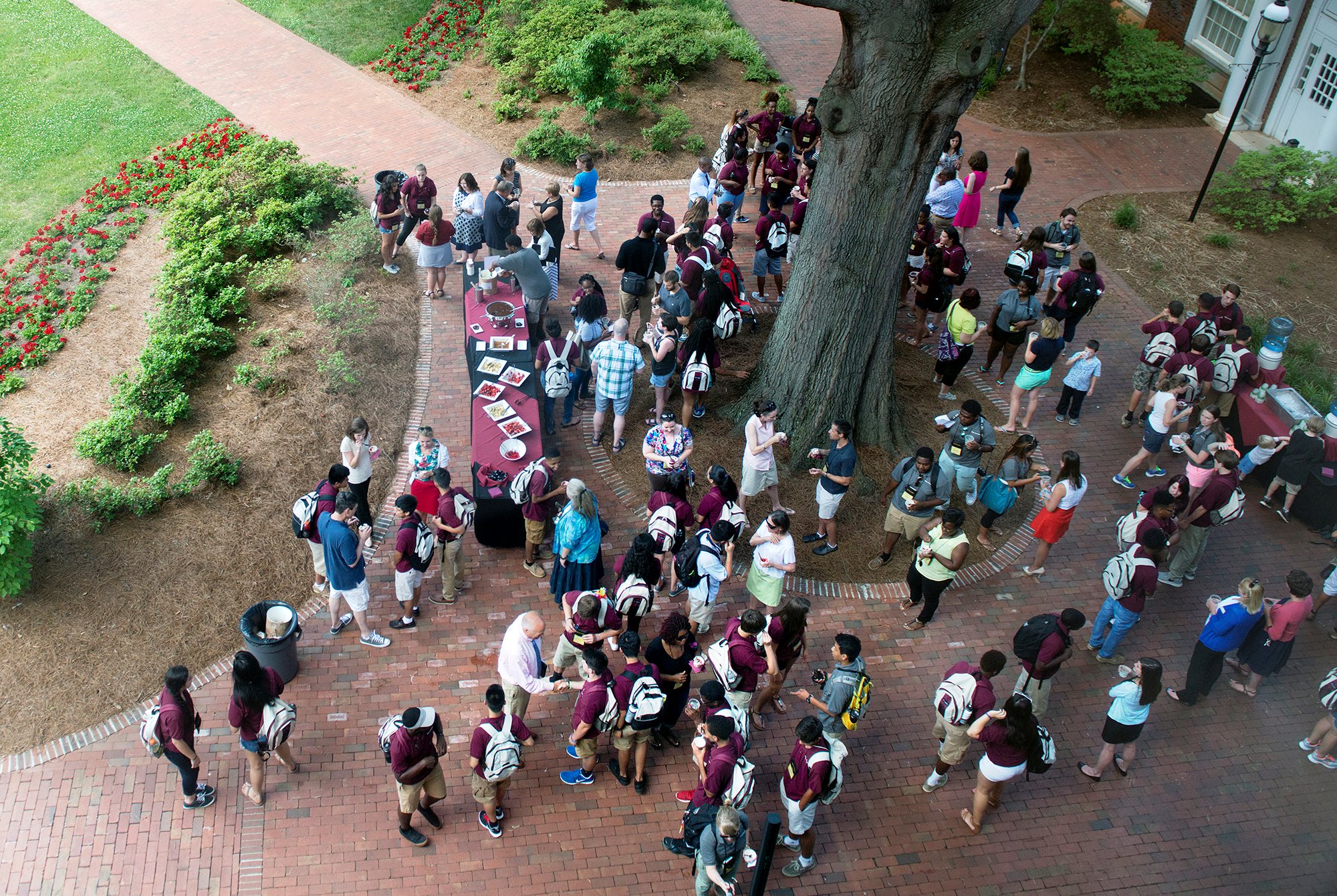 Elon Academy scholars welcomed to campus with special College Coffee ...