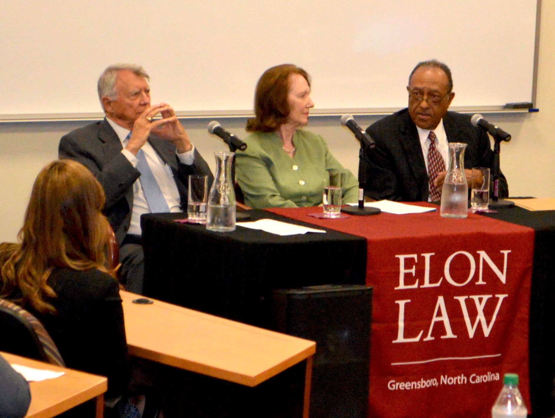 Chief Justices shed light on leadership at Elon Law | Today at Elon ...