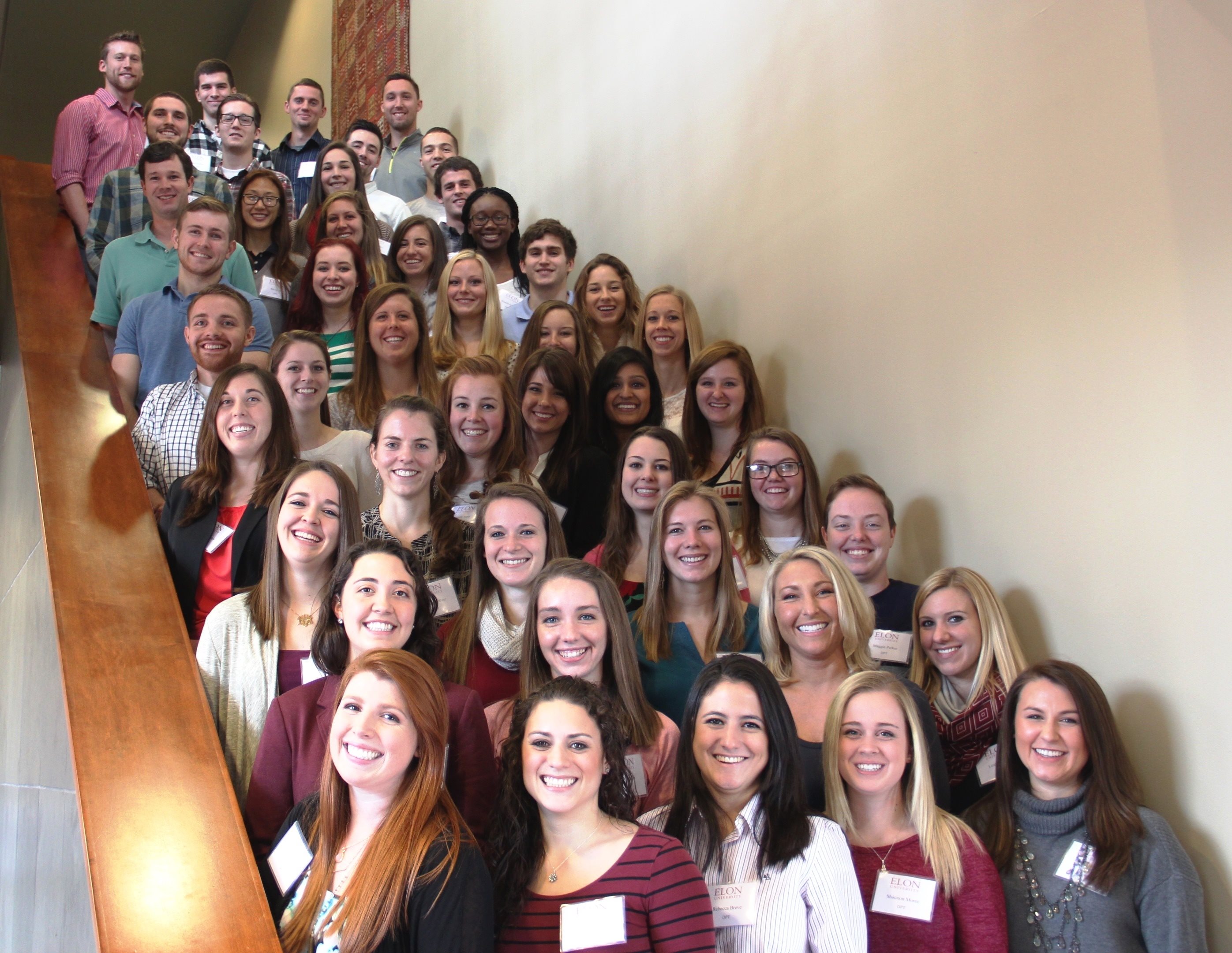 DPT and PA programs enroll Class of 2018 | Today at Elon | Elon University