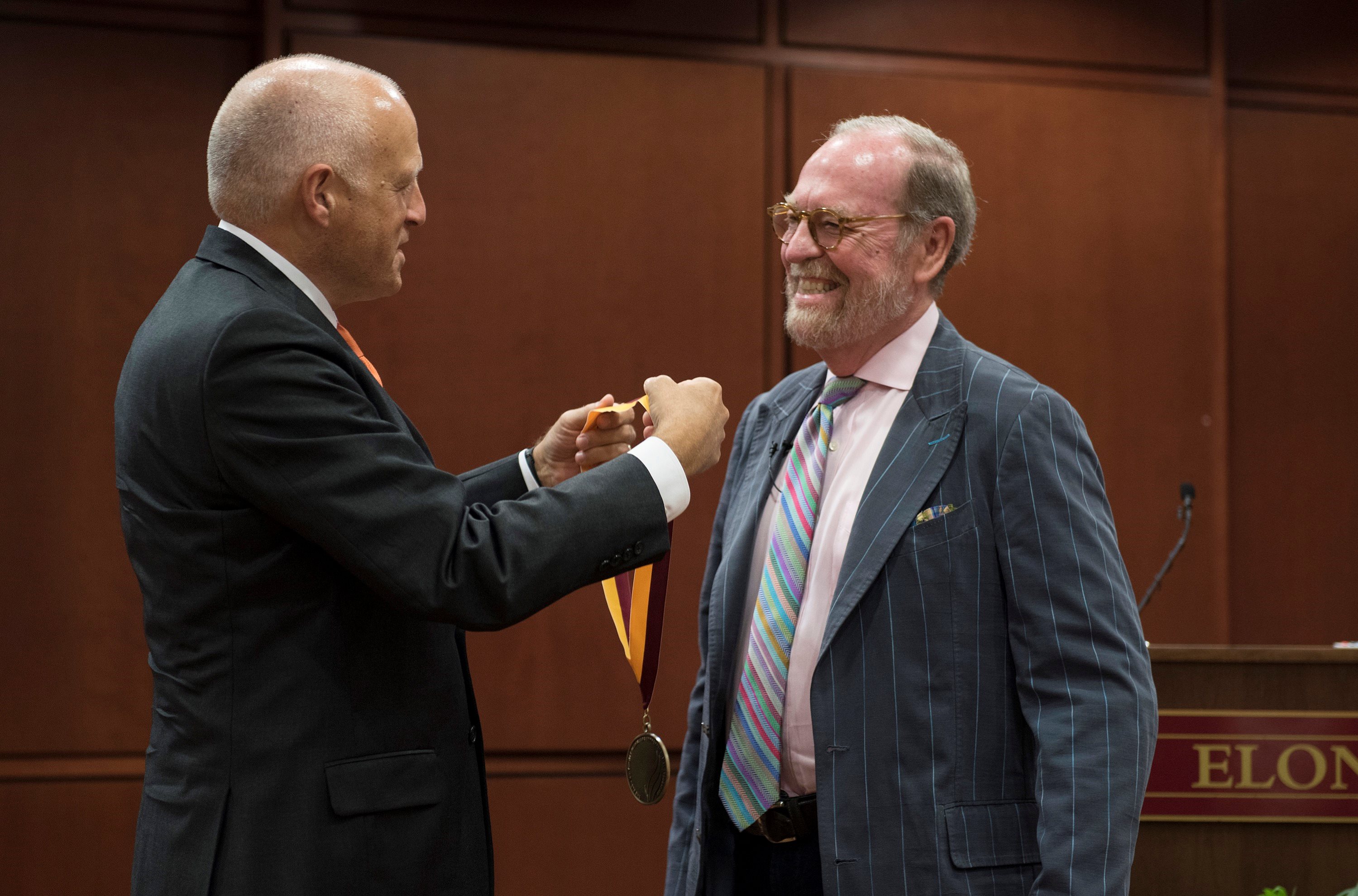 Alexander Julian honored with Elon entrepreneurship medal | Today at ...