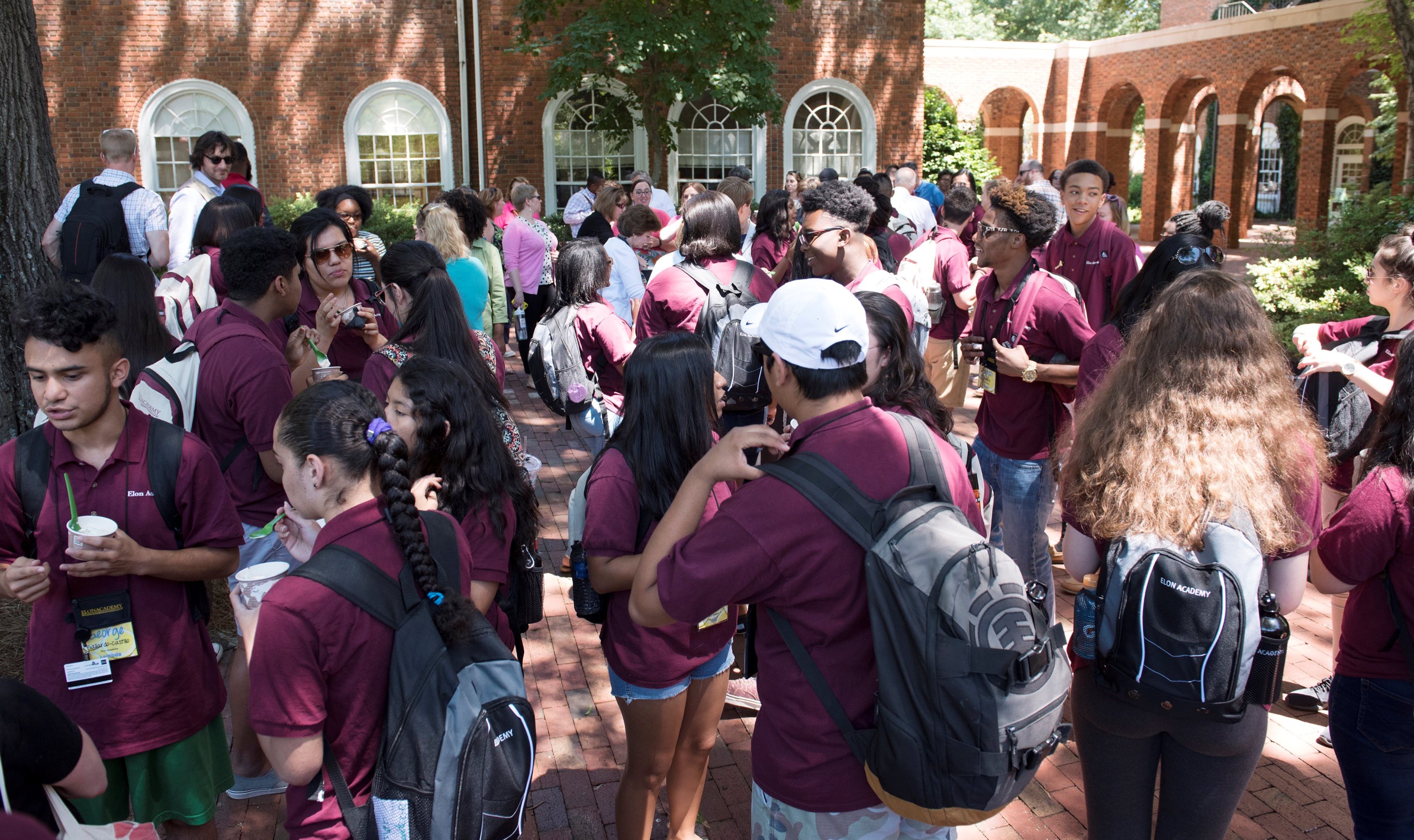 Elon hosts special College Coffee for Elon Academy scholars | Today at ...