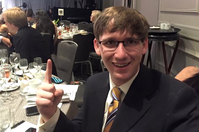 Andrew Riley ’14 wins two regional Emmy Awards | Today at Elon | Elon ...