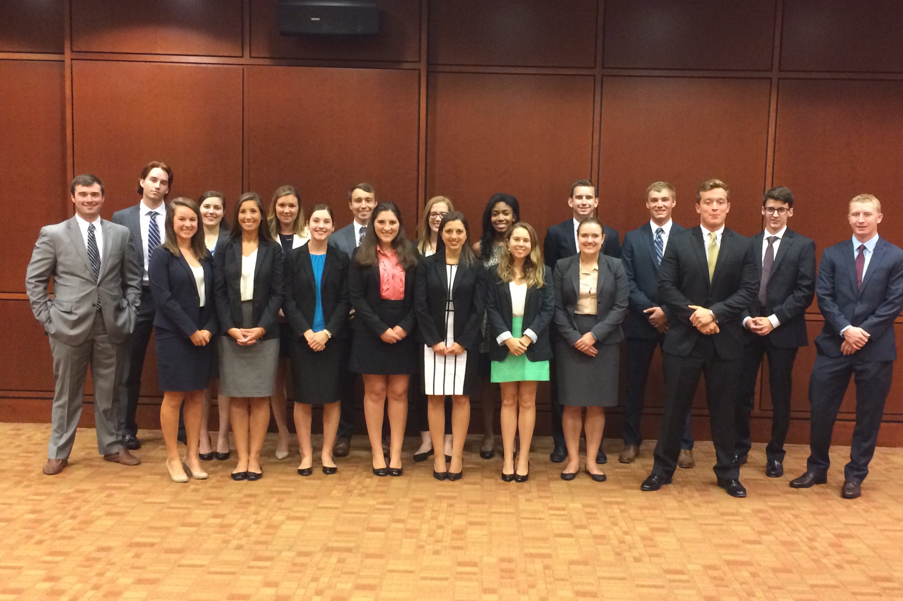 Beta Alpha Psi inducts 21 new members | Today at Elon | Elon University