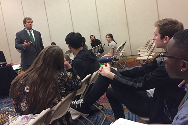 Communications faculty and staff attend national high school journalism ...