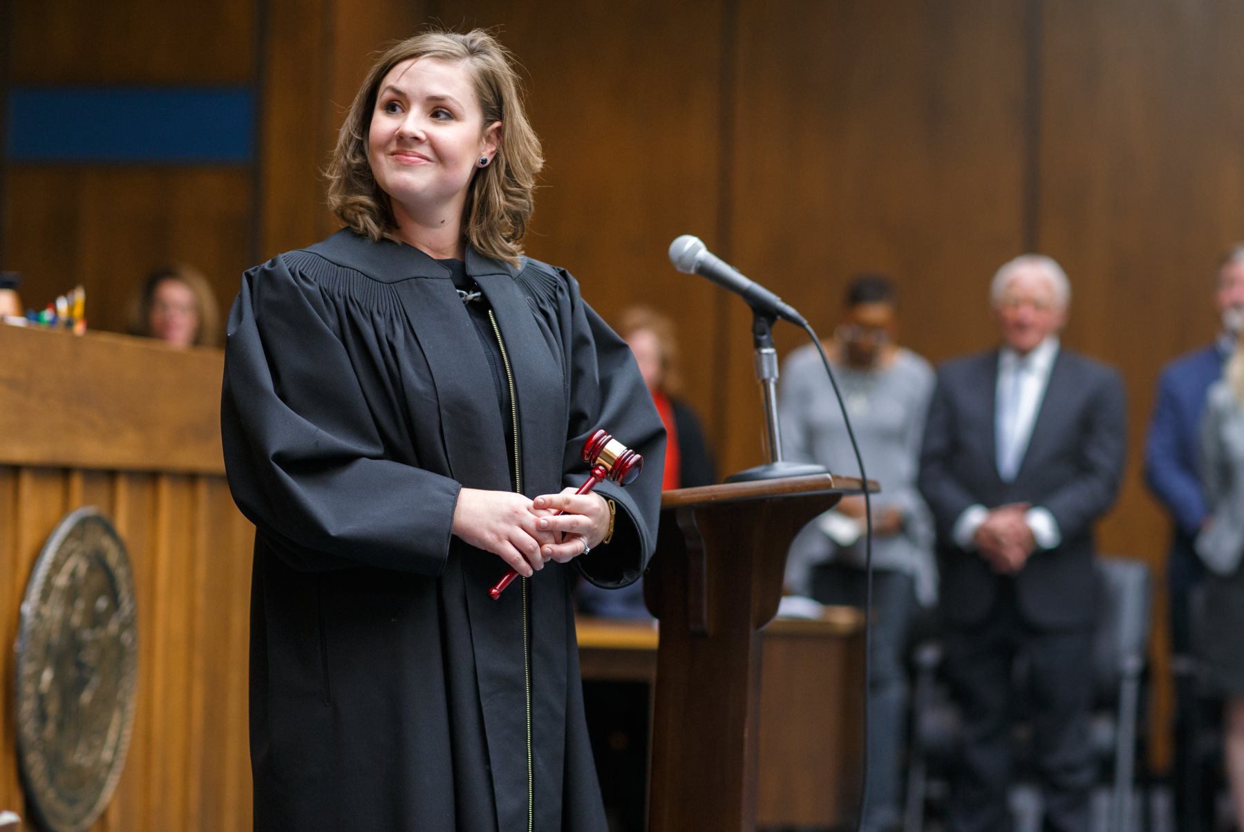 Elon Law alum sworn in as N.C. District Court judge | Today at Elon ...