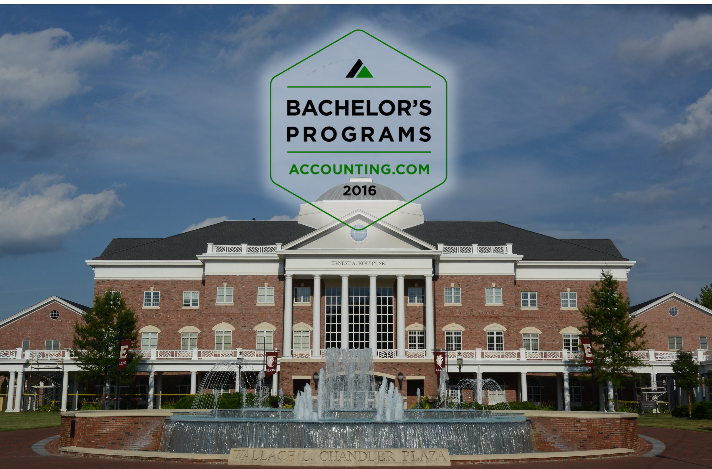 Elon’s accounting program receives top-20 national ranking | Today at ...
