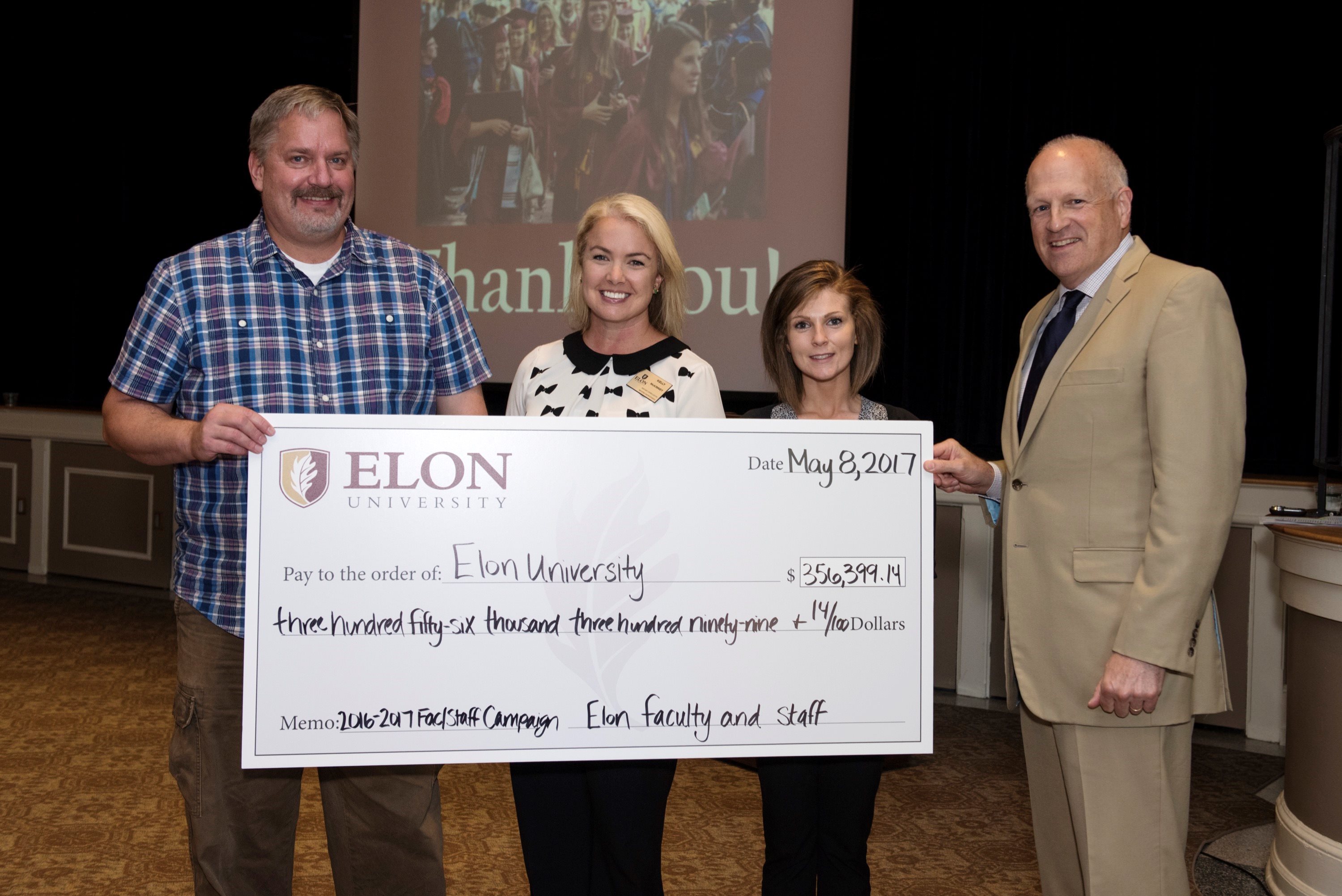 Elon celebrates giving after successful Faculty/Staff Campaign | Today ...