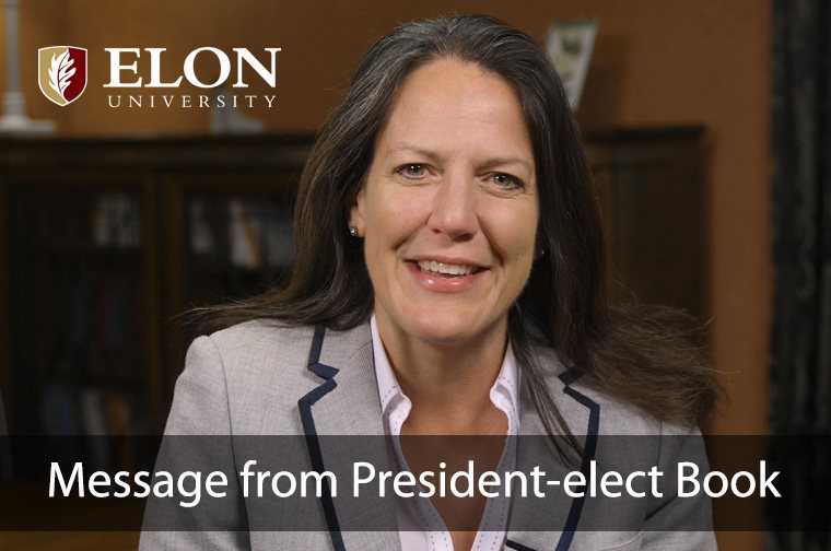 Message from President-elect Connie Ledoux Book | Today at Elon | Elon ...
