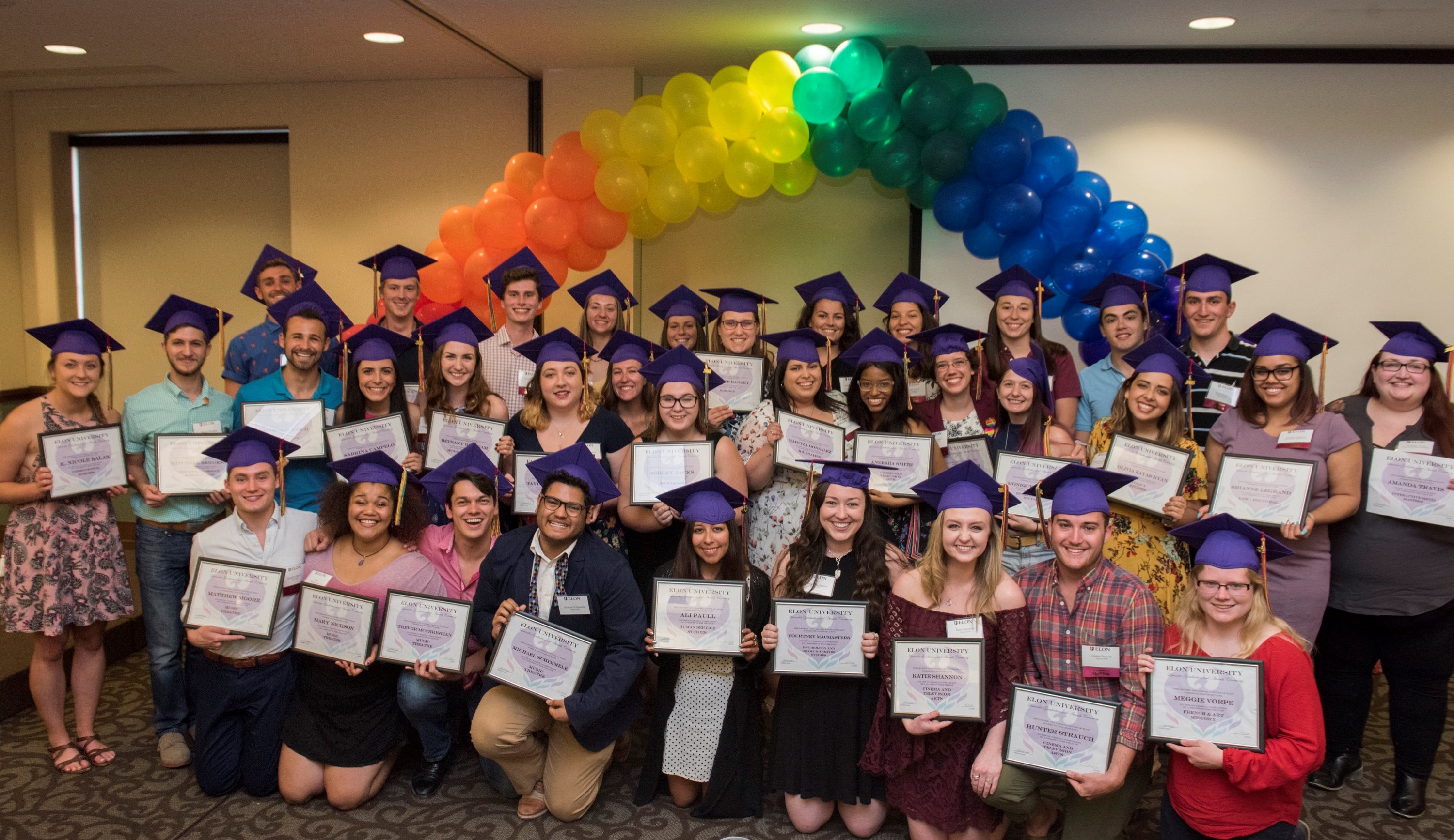 Lavender Graduation and Awards Dinner honors Elon LGBTQIA students ...