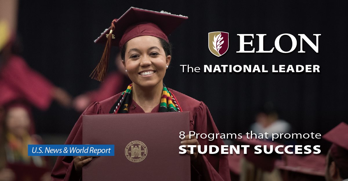 Elon leads the nation in student success programs in annual U.S. News ...