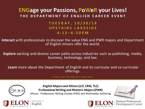 English Department hosts inaugural Career Event on Tuesday | Today at ...