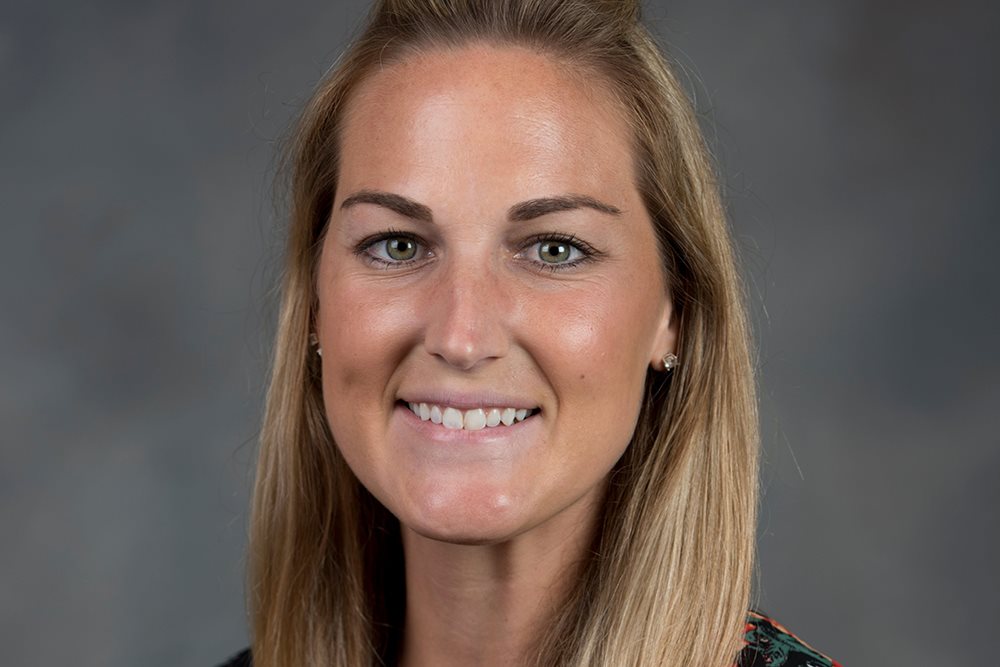 Shaina Dabbs presents NCAA coaches research talk | Today at Elon | Elon ...