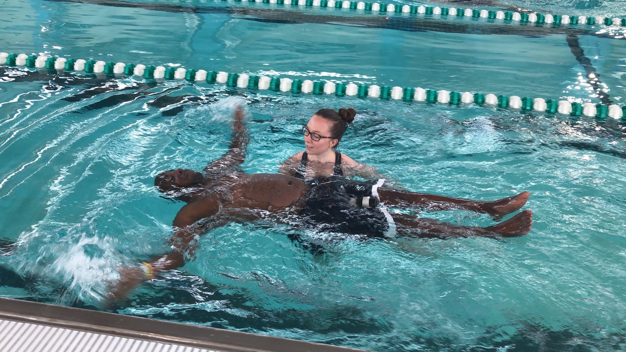 Elon DPT students volunteer with adaptive swimming clinic | Today at ...