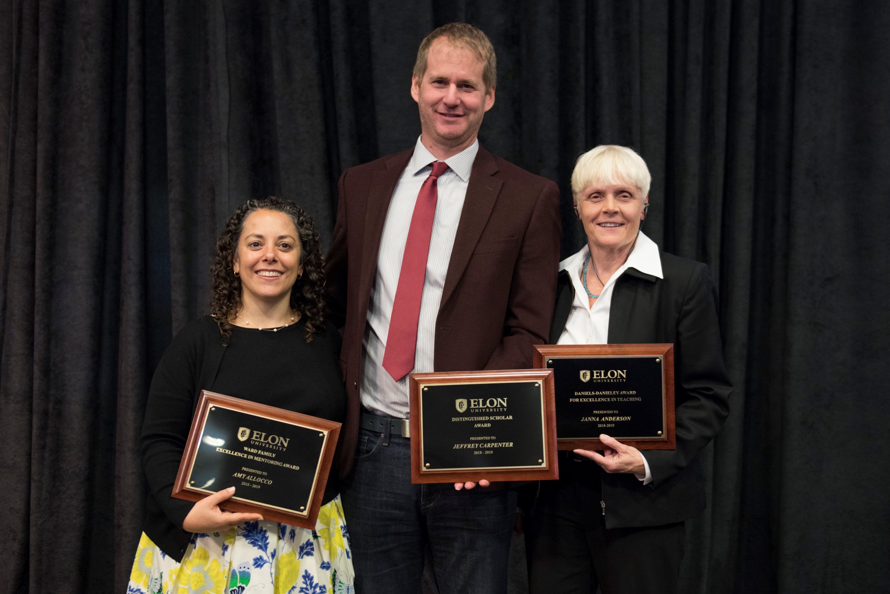 Annual awards luncheon recognizes Elon faculty, staff for excellence ...