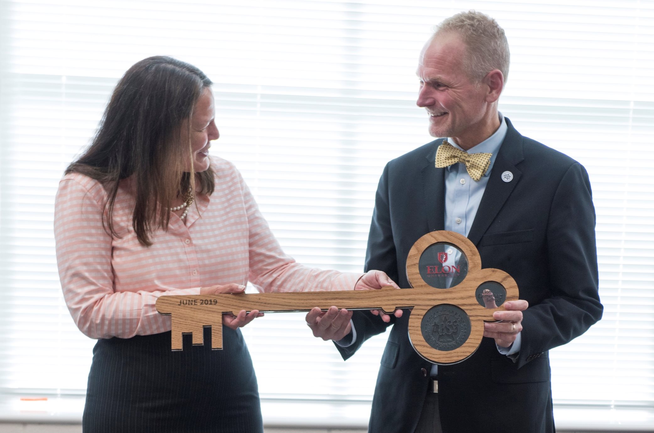 With key exchange, Elon Elementary ready to move into its new home ...