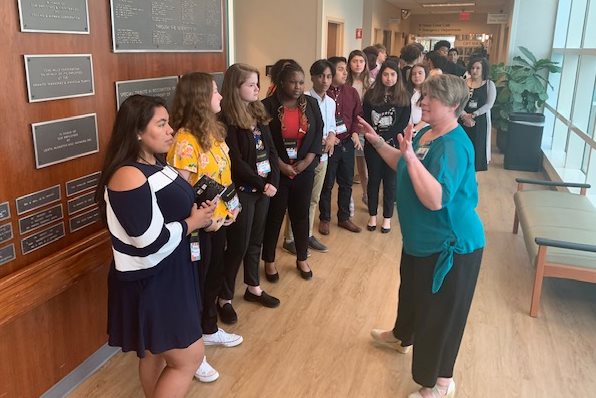 Elon Academy students take 'Career Trek' to Cone Health | Today at Elon ...