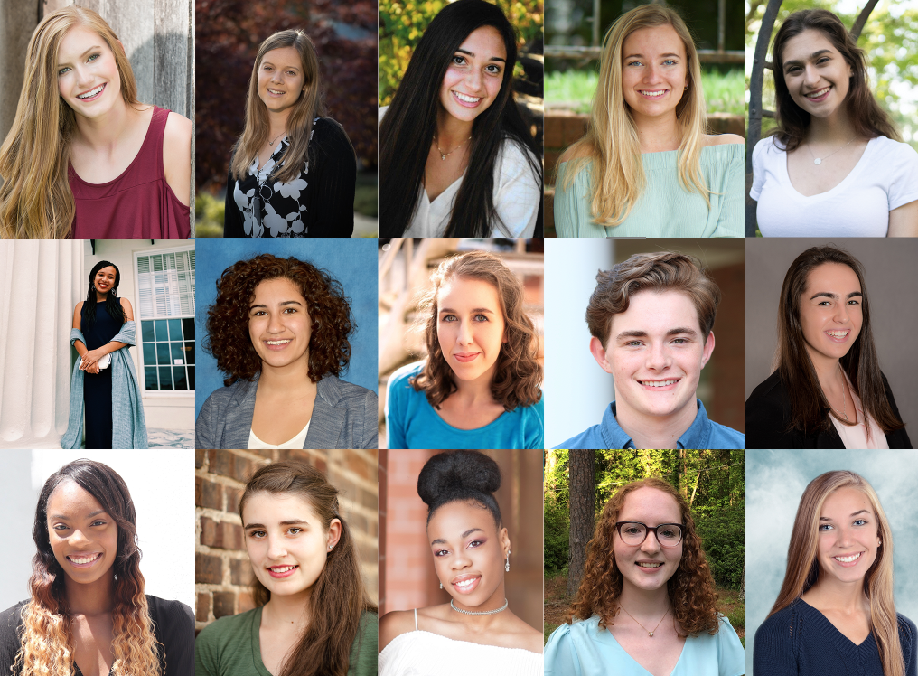 Fifteen students selected as 2020 Lumen Scholars | Today at Elon | Elon ...