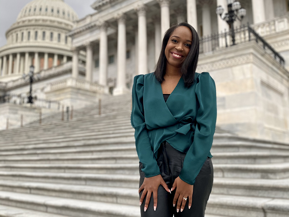 An unexpected path: Janae Frazier Bowens ’13 lands fitting role as ...