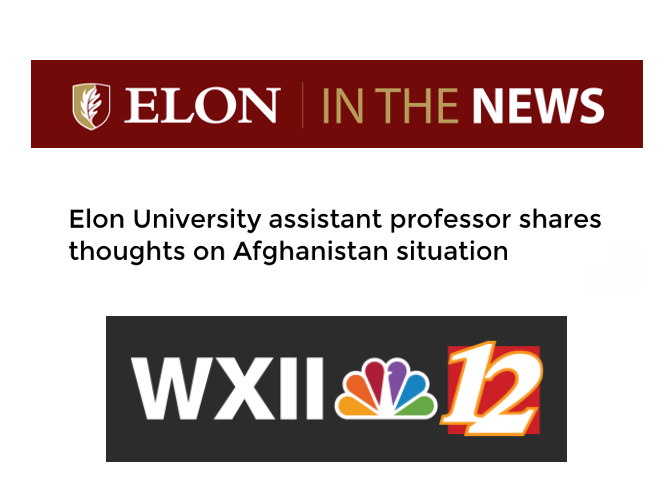 Alex Luchsinger offers perspective on Afgahnistan situation in WXII ...