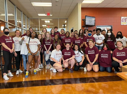 Elon PT, Exercise Science, Performing Arts students spend National ...