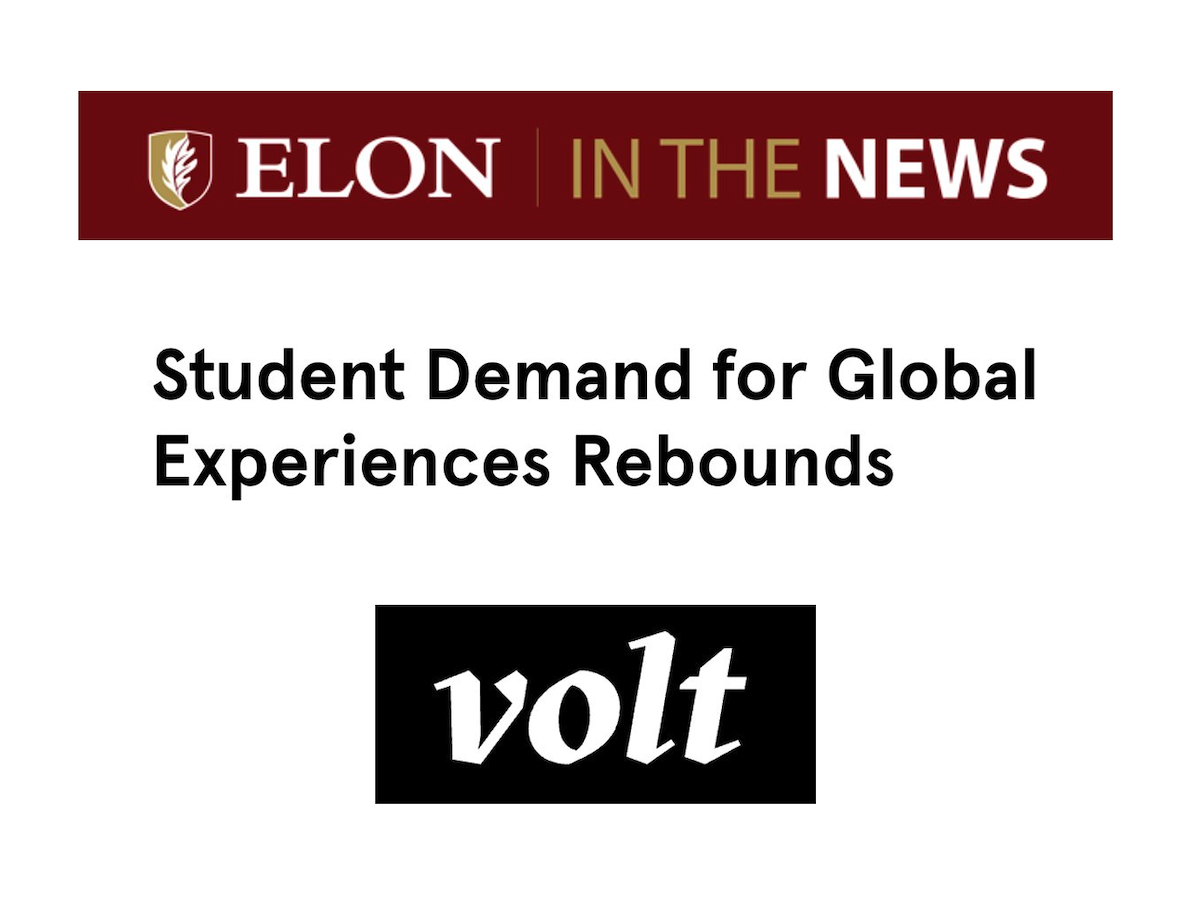 Nick Gozik shares about rebound in study abroad participation with ...