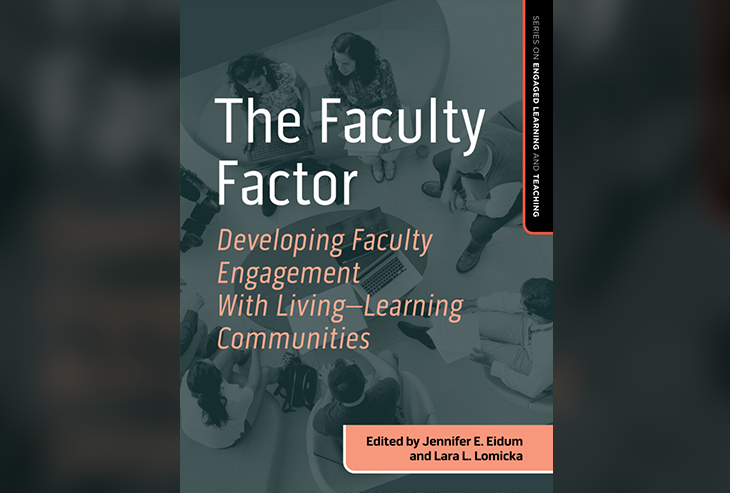 ‘The Faculty Factor’: Jennifer Eidum co-edits new book on faculty engagement with living ...