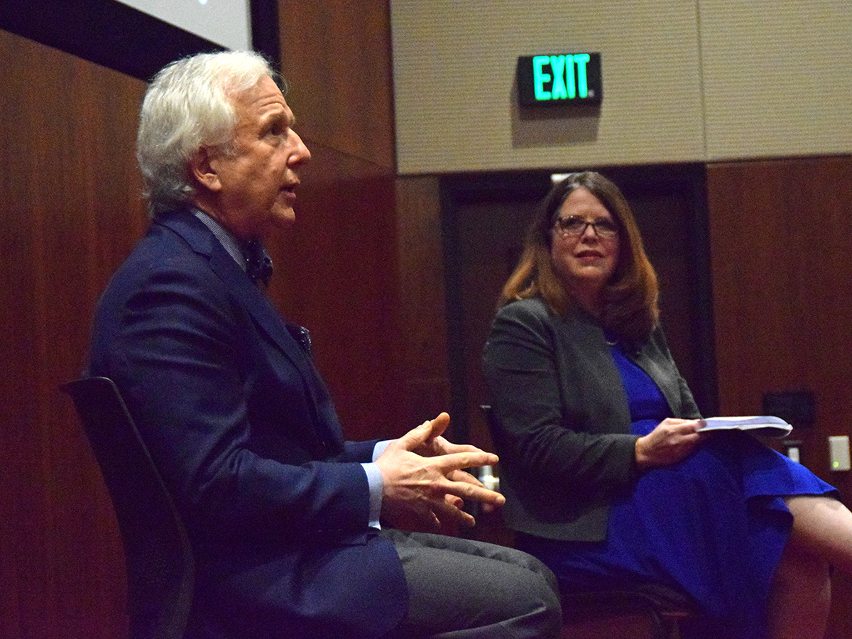 Bloomberg News co-founder Matthew Winkler shares insights during ...