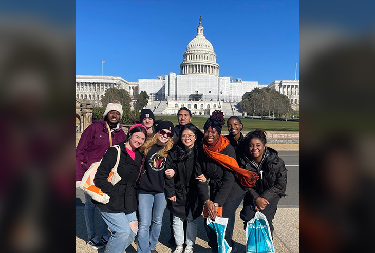 Student volunteers address homelessness in Washington, D.C. during ...