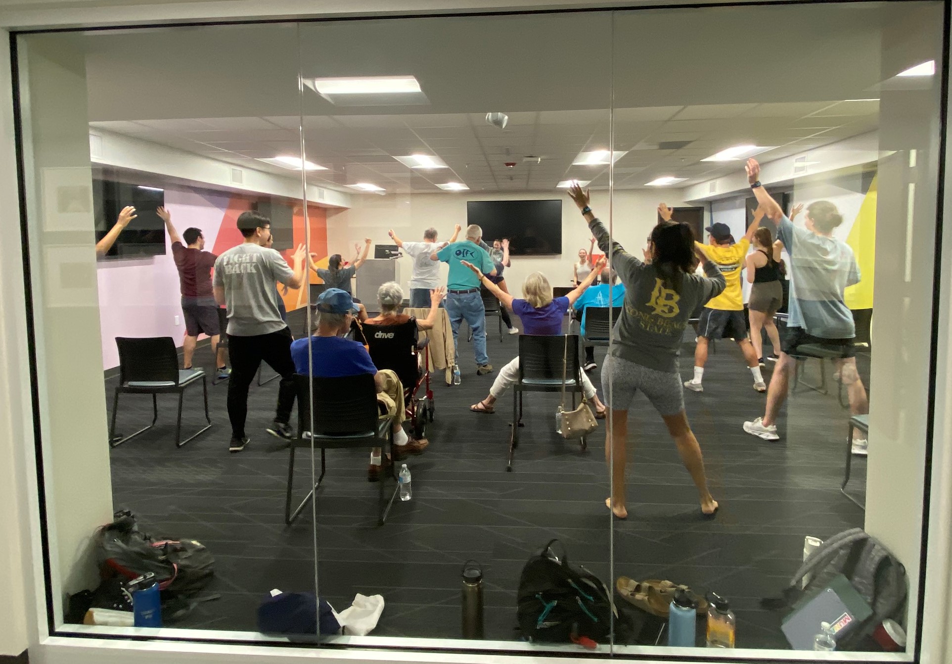 Elon DPT students lead dance class for people with Parkinson’s disease ...