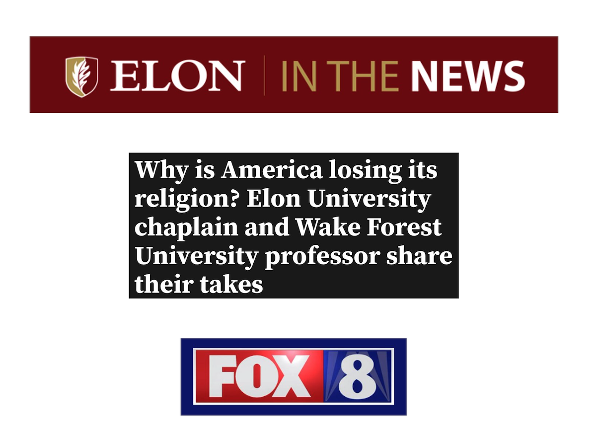 Rev. Kirstin Boswell featured in FOX 8 report on religion in America ...