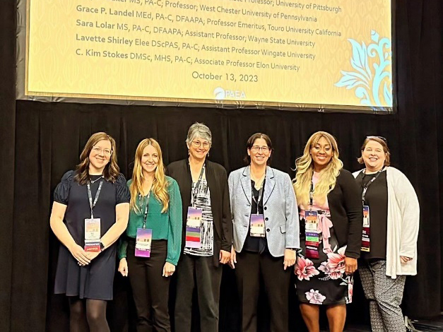 Faculty represent Elon PA Studies Program at physician assistant ...