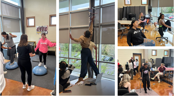 Elon exercise science, performing arts and physical therapy students ...