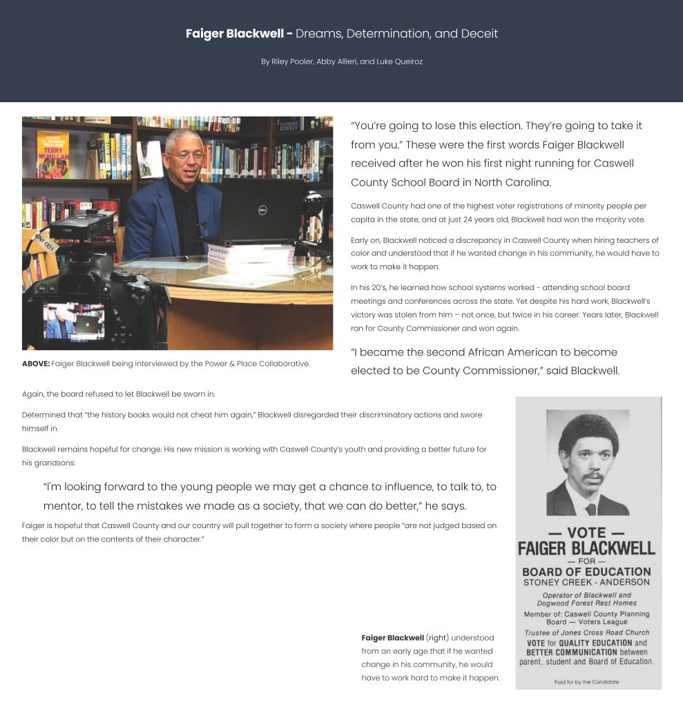 Elon University / Elon By Design / Power + Place Collaborative