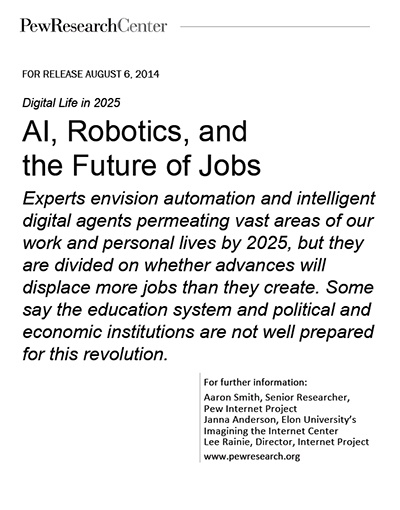 The 2014 Survey: Impacts of AI and robotics by 2025 – Imagining the ...