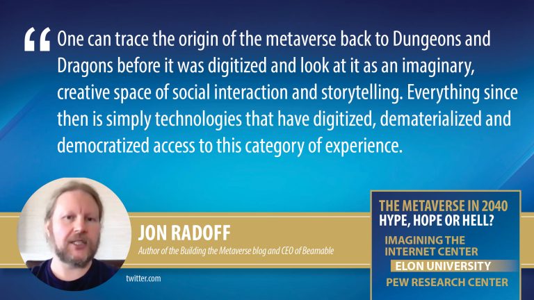 The Future of the Metaverse – Imagining the Internet