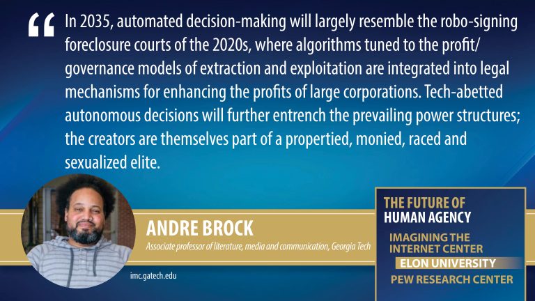 Elon University / Imagining the Internet / The Future of Human Agency