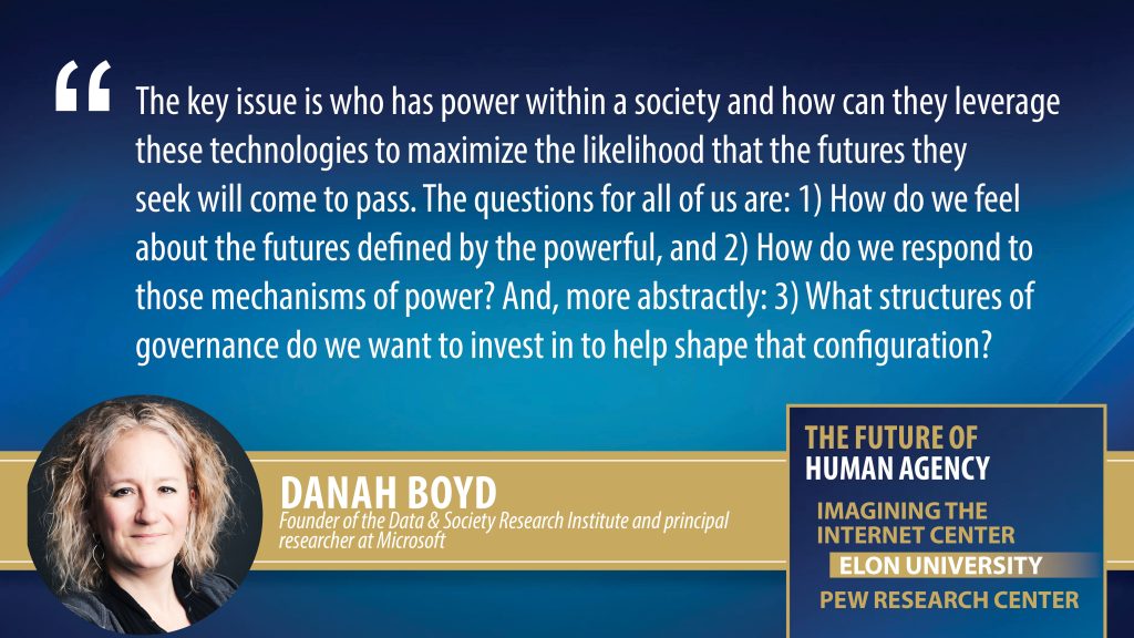 Elon University / Imagining the Internet / The Future of Human Agency