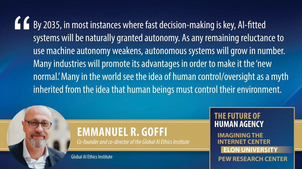 Elon University / Imagining the Internet / The Future of Human Agency