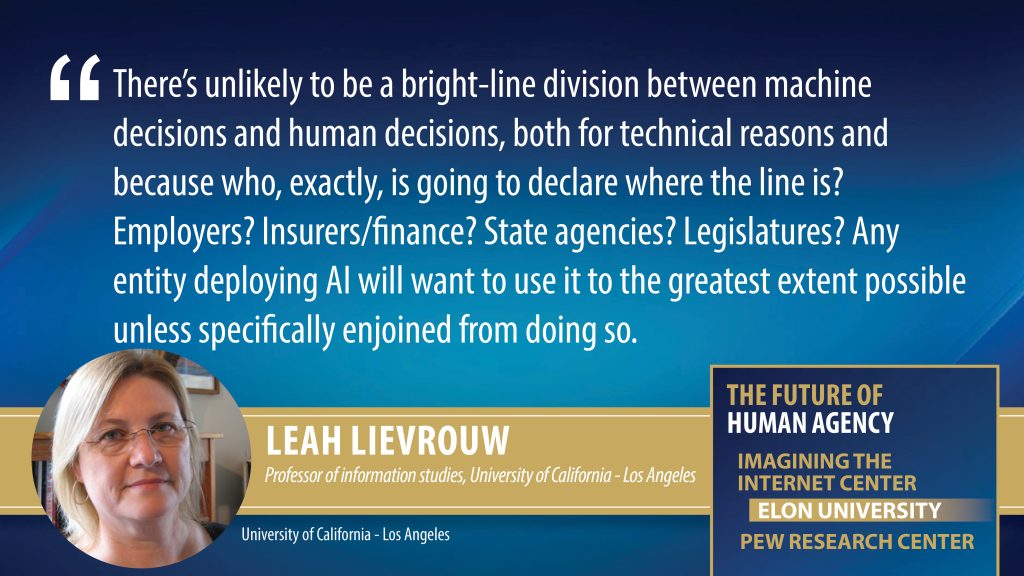 Elon University / Imagining the Internet / The Future of Human Agency