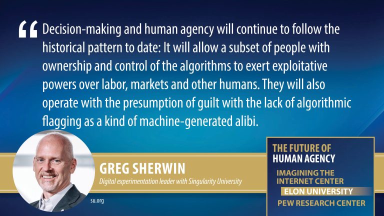 Elon University / Imagining the Internet / The Future of Human Agency